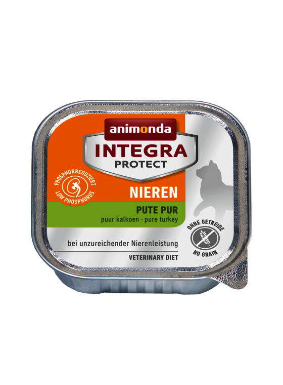 Animonda Integra Cat Wet Renal Γαλοπούλα 100gr